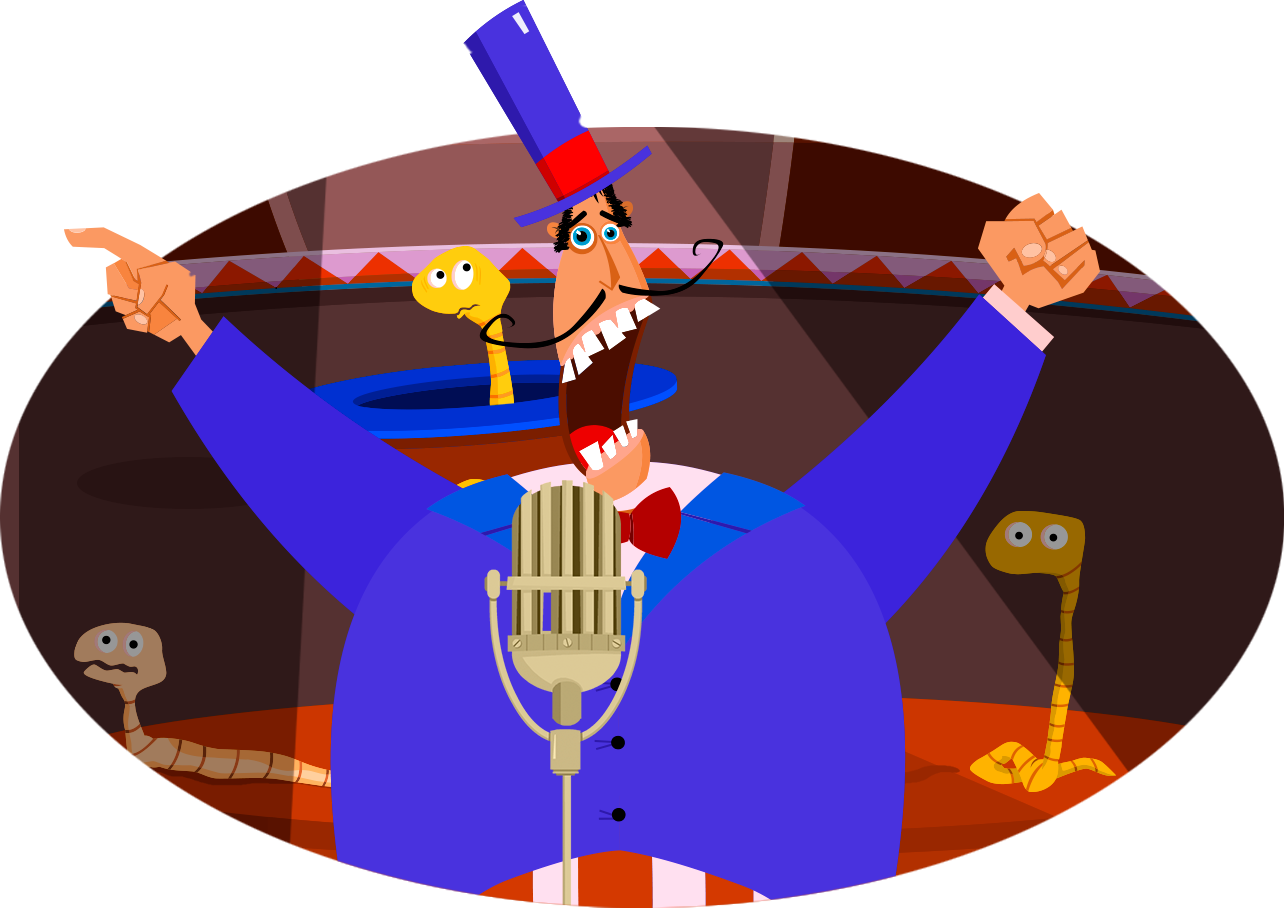 Klikk på riktig hatt / Sirkus Salaby / Sirkus / Salaby Skole