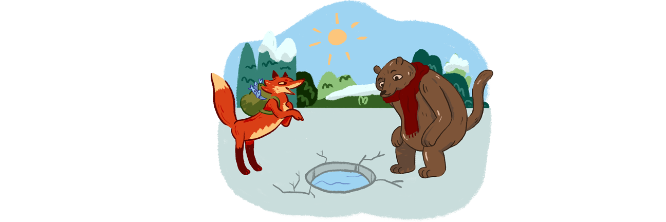 Hvorfor har bjørnen kort hale? / Samisk språk / Norsk / Byparken 3–4 ...