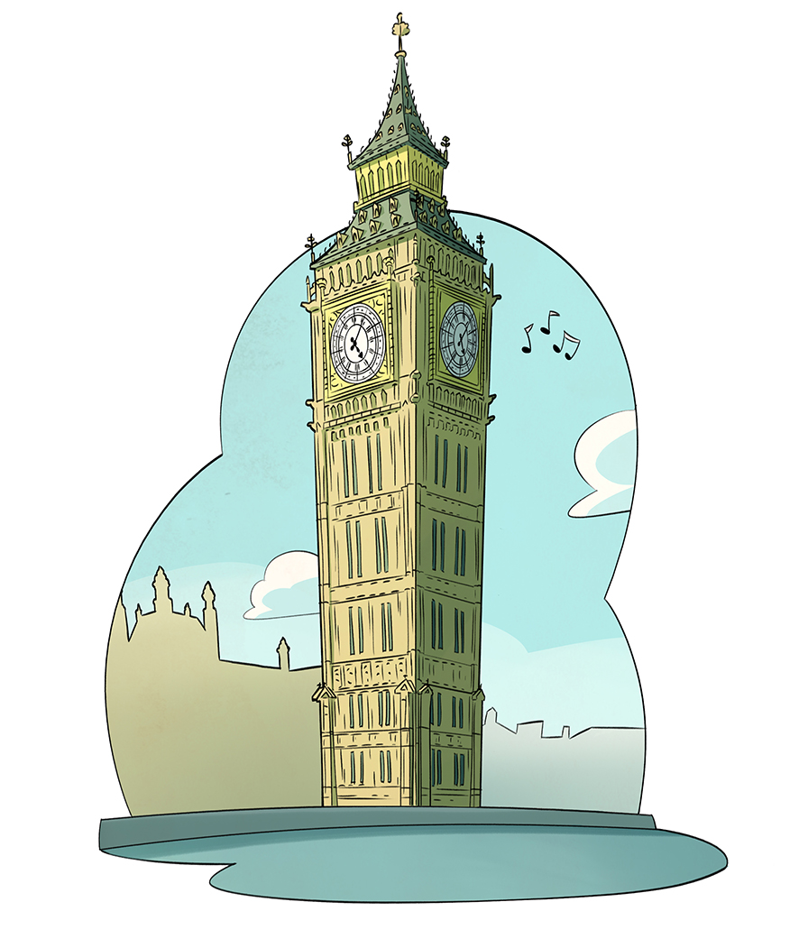 Big Ben / Practise your reading / Engelsk / Byparken 3–4 / Salaby Skole