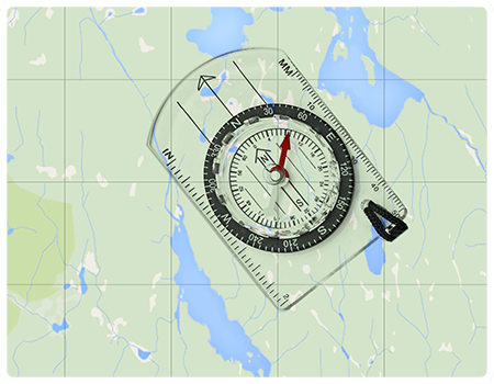 Les om kart og kompass / Lær om naturen / Ut i naturen / Naturfag ...