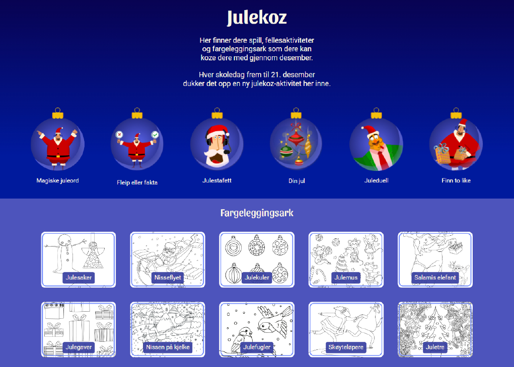 Lærerveiledning / Julekalender 2023 / Salaby Skole