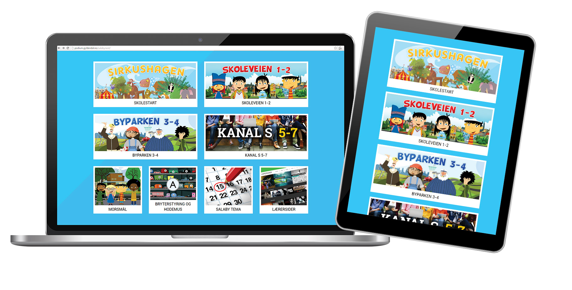 Samme Salaby overalt!