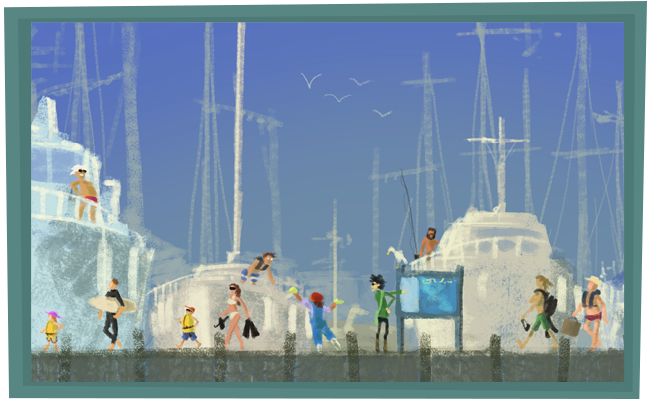 8. At the harbour / Practise your reading / Engelsk / Kanal S 5–7 ...