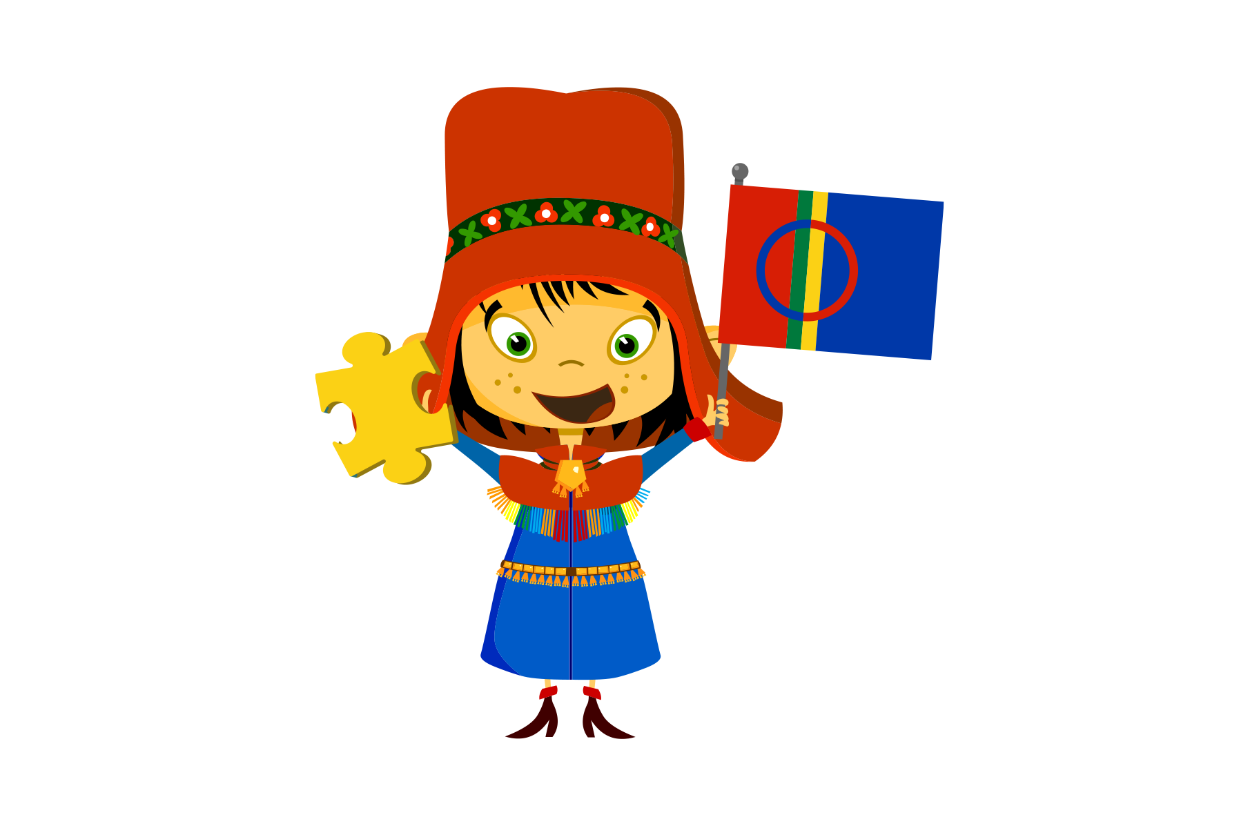 Puslespill / 1.-4. trinn / Samefolkets dag / Container / Salaby DEV