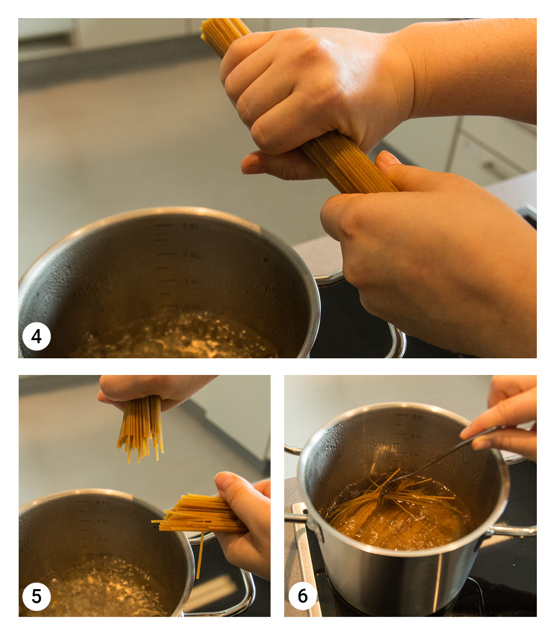 Steg for steg / Hvordan koke pasta, ris og potet? / Mat og helse ...