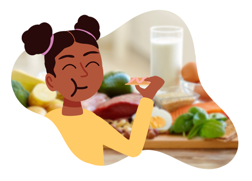 Hvorfor må vi spise? / Mat og helse / Byparken 3–4 / Salaby Skole