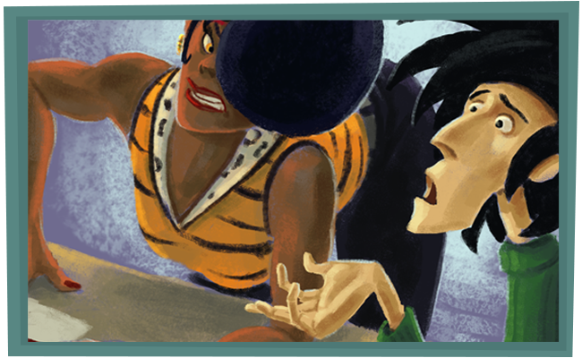 9. Becky / Practise your reading / Engelsk / Kanal S 5–7 / Salaby Skole