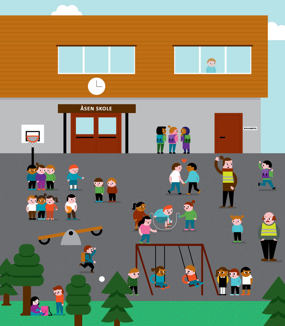 Å begynne på skolen / Velkommen til skolestart / Salaby Skole