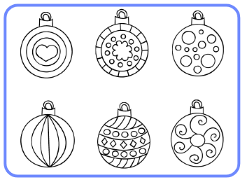 Julekuler / Fargeleggingsark / Julekoz / Julekalender 2021 / Salaby Skole